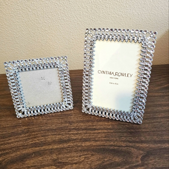 Cynthia Rowley | Accents | 2 Cynthia Rowley Rhinestone Photo Frames ...
